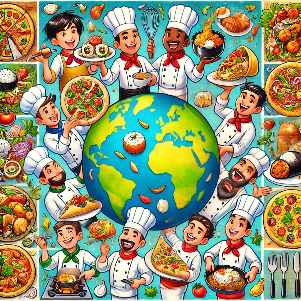 The Influence of English on Global Culinary Arts - 5 Minute English