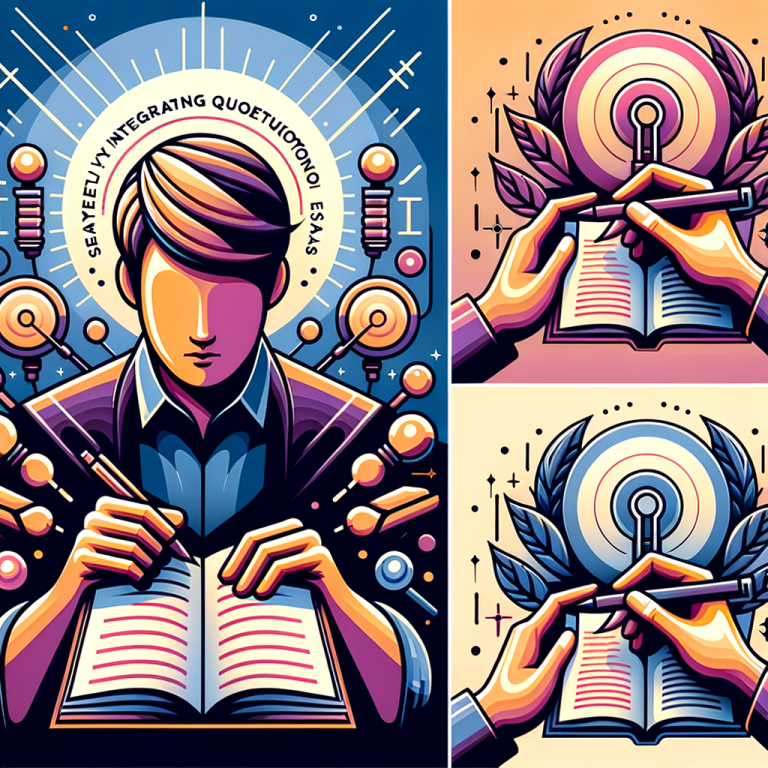 Strategies for Integrating Quotations Seamlessly in Essays