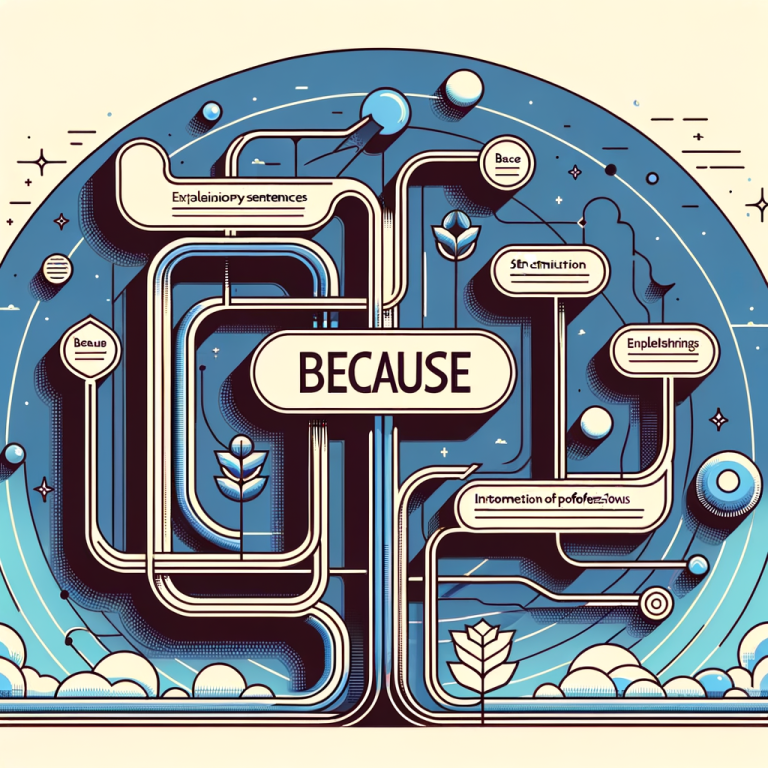 How to Structure Explanatory Sentences with ‘Because’ – 5 Minute English