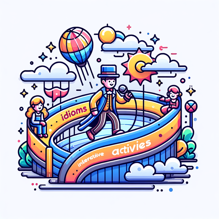 Fun with Idioms: Interactive Activities for ESL Learners – 5 Minute English