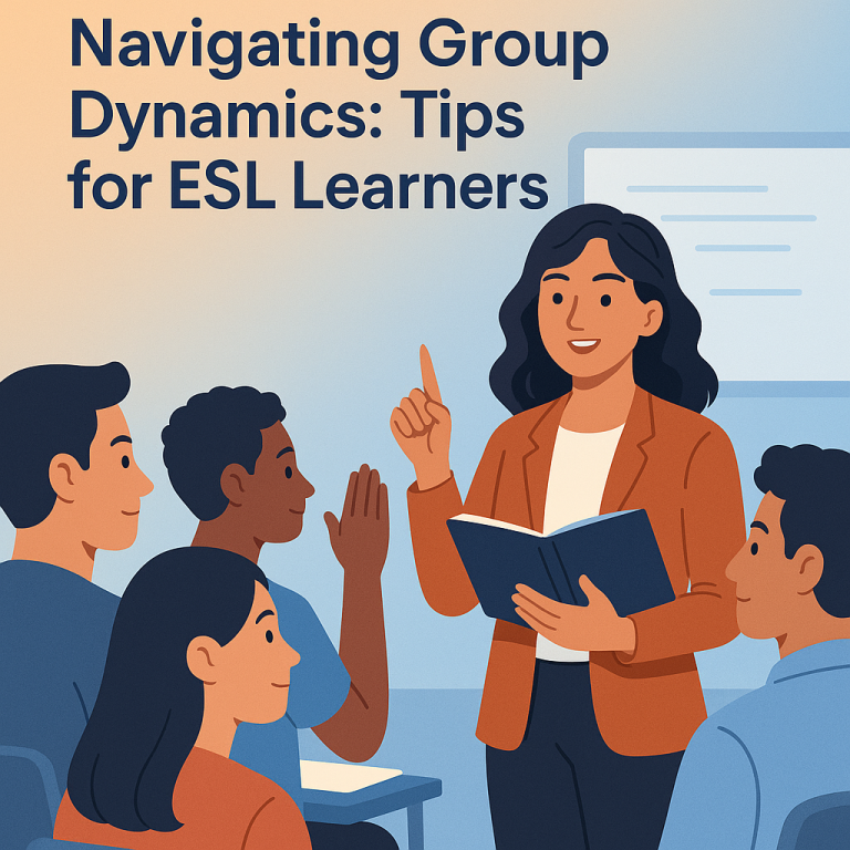 Navigating Group Dynamics: Tips for ESL Learners – 5 Minute English