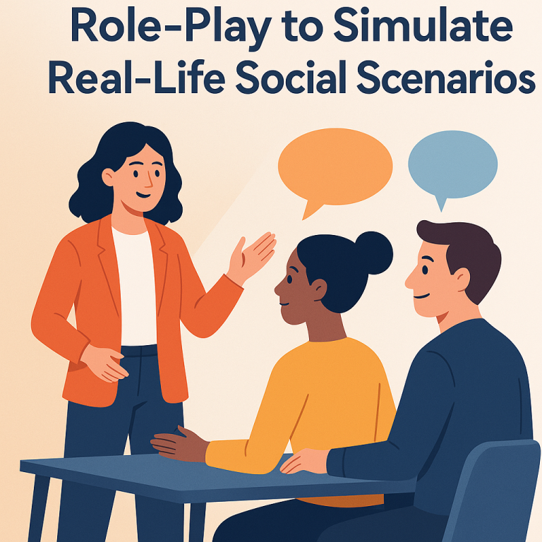 How to Use Role-Play to Simulate Real-Life Social Scenarios – 5 Minute ...
