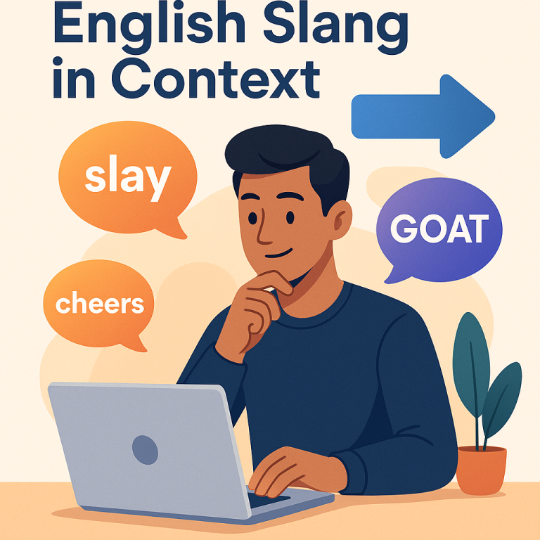 A Beginner’s Guide to Navigating English Slang in Context