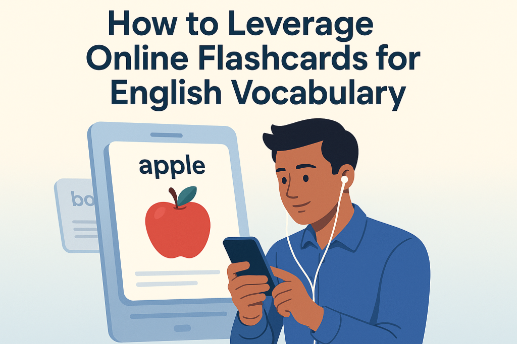 How to Leverage Online Flashcards for English Vocabulary – 5 Minute English