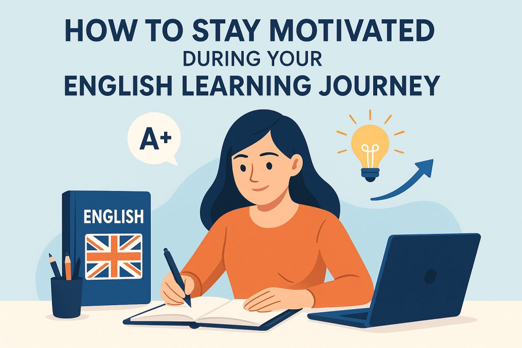 How to Stay Motivated During Your English Learning Journey – 5 Minute ...