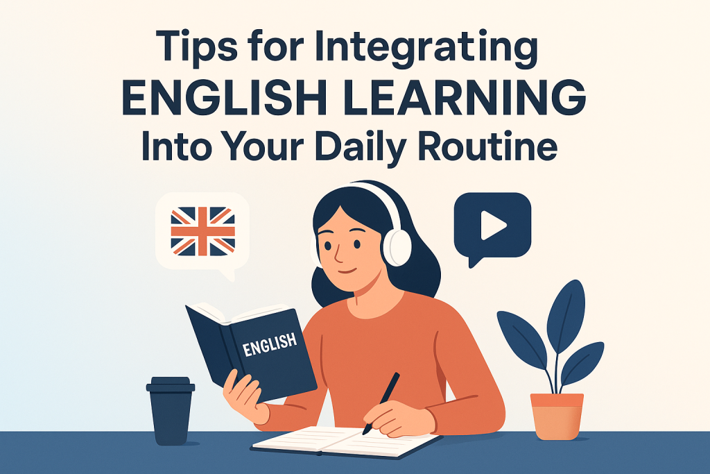 Tips for Integrating English Learning Into Your Daily Routine – 5 ...