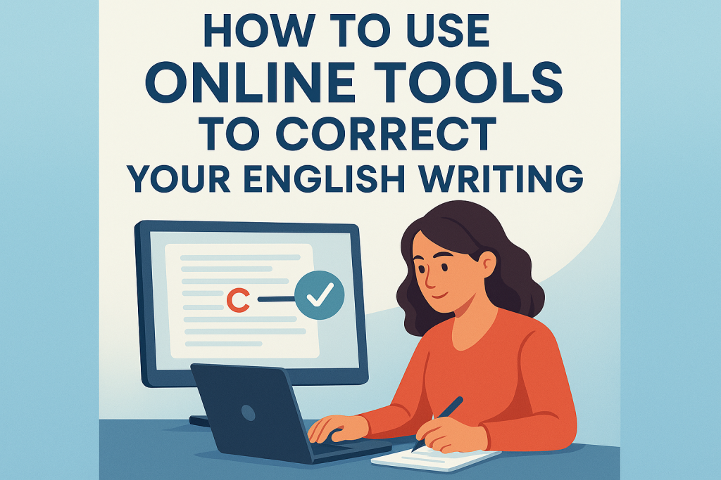 How to Use Online Tools to Correct Your English Writing – 5 Minute English