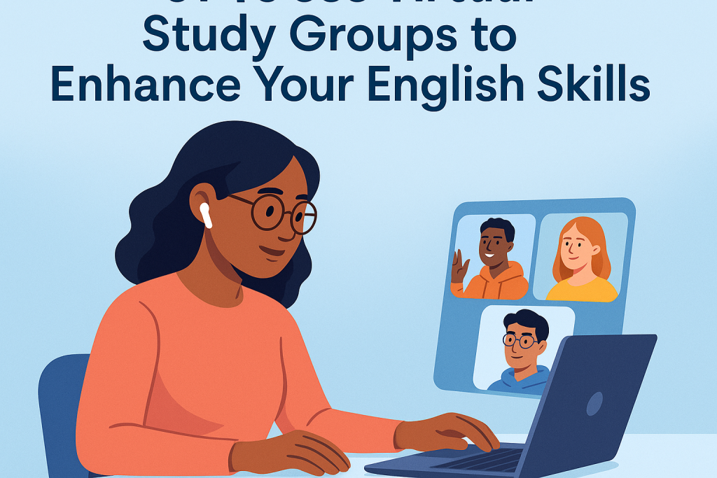 Enhance Your English Skills: Harness the Power of Virtual Study Groups