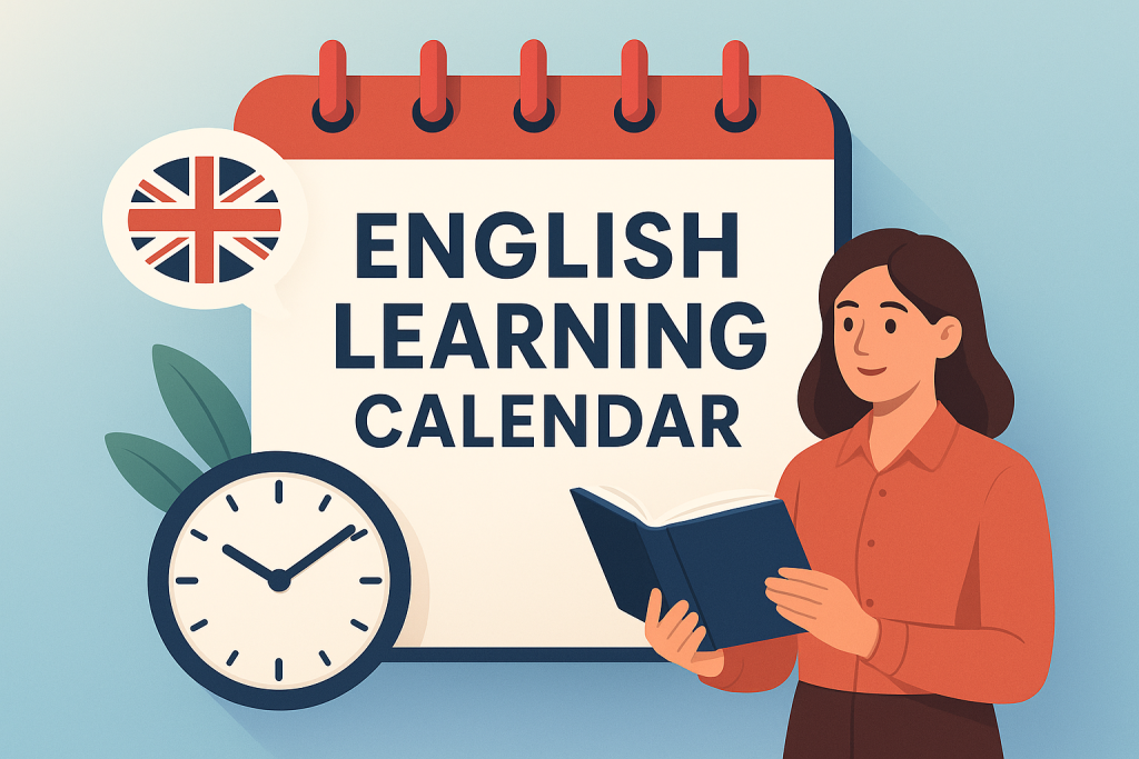 The Ultimate Guide to Creating an English Learning Calendar – 5 Minute ...