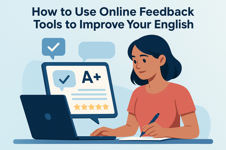 How to Use Online Feedback Tools to Improve Your English