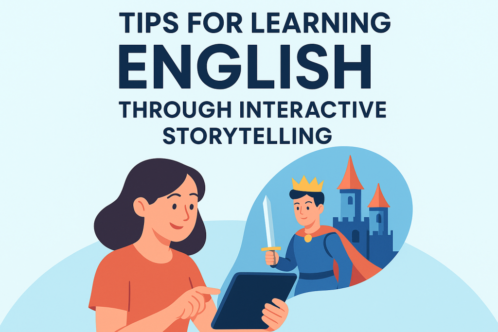 Tips for Learning English Through Interactive Storytelling – 5 Minute ...