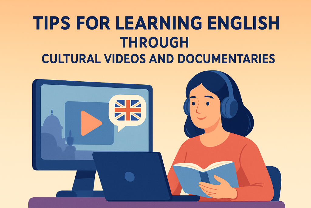 Tips for Learning English Through Cultural Videos and Documentaries – 5 ...