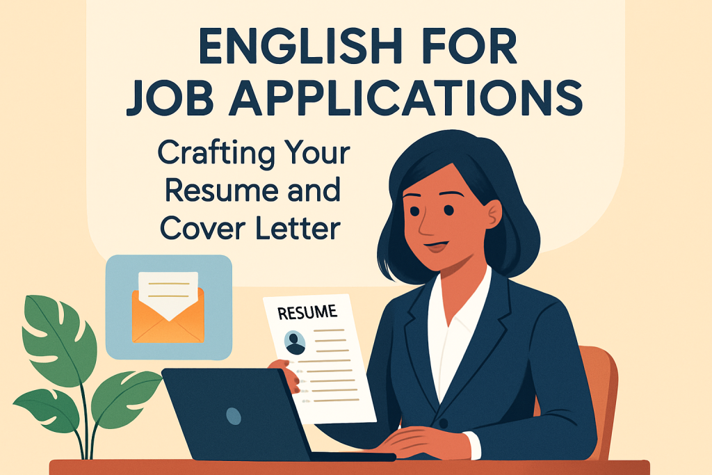 English for Job Applications: Crafting Your Resume and Cover Letter