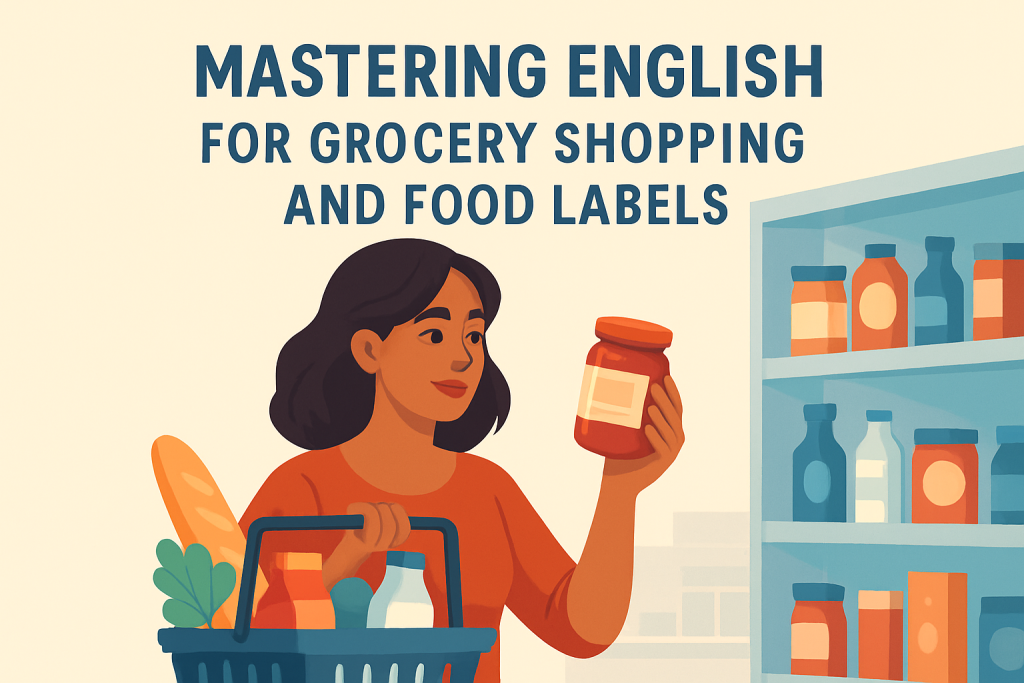 Mastering English for Grocery Shopping and Food Labels – 5 Minute English