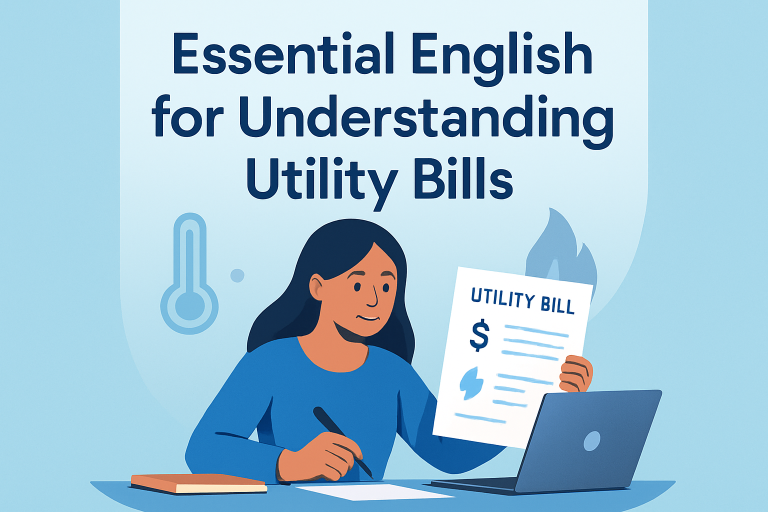 Essential English for Understanding Utility Bills – 5 Minute English