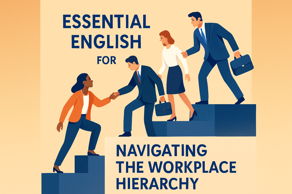 Essential English for Navigating the Workplace Hierarchy