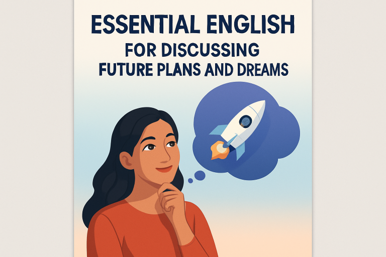 Essential English for Discussing Future Plans and Dreams