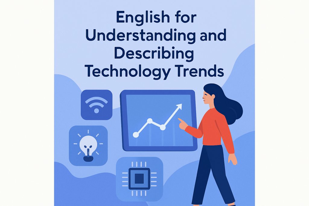English for Understanding and Describing Technology Trends – 5 Minute ...