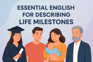 Essential English for Describing Life Milestones