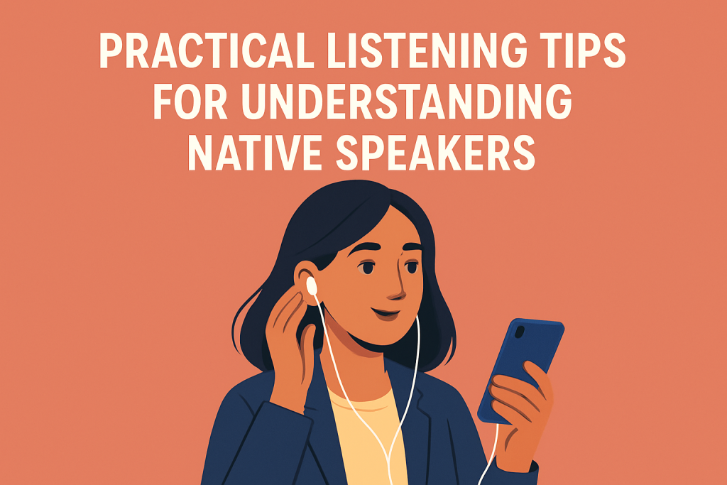 Practical Listening Tips for Understanding Native Speakers
