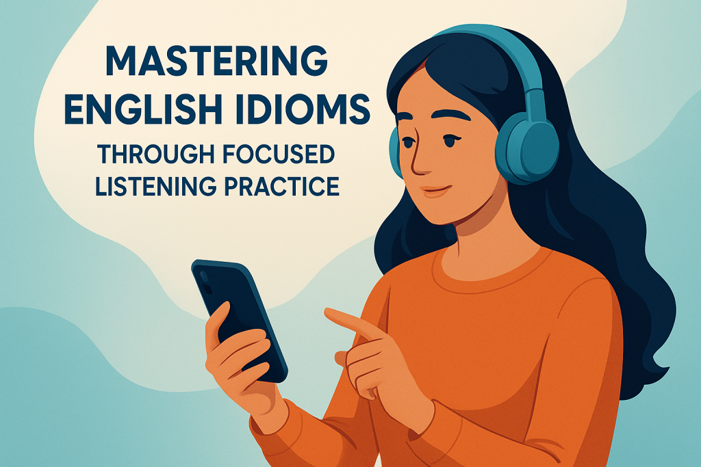 Mastering English Idioms Through Focused Listening Practice
