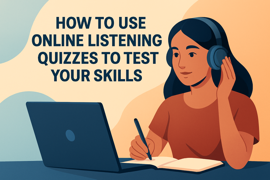 How to Use Online Listening Quizzes to Test Your Skills