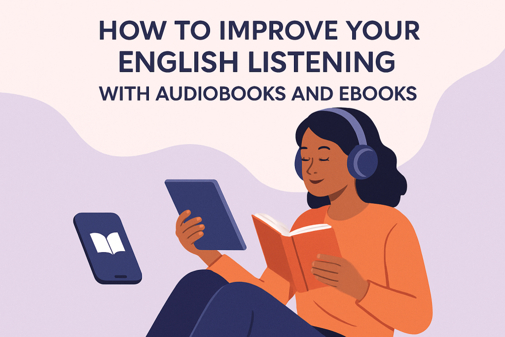 How to Improve Your English Listening with Audio Books and eBooks