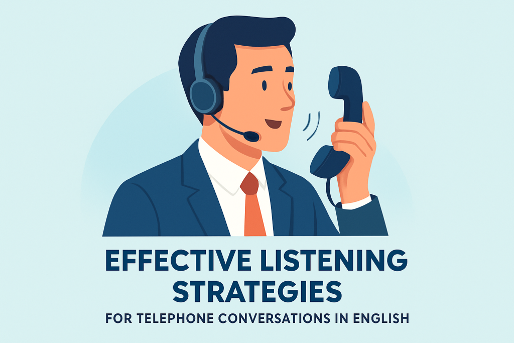 Effective Listening Strategies for Telephone Conversations in English ...
