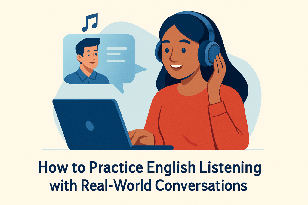 How to Practice English Listening with Real-World Conversations