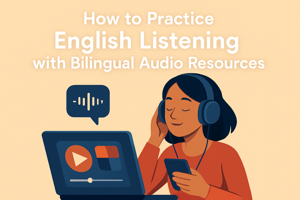 How to Practice English Listening with Bilingual Audio Resources – 5 ...