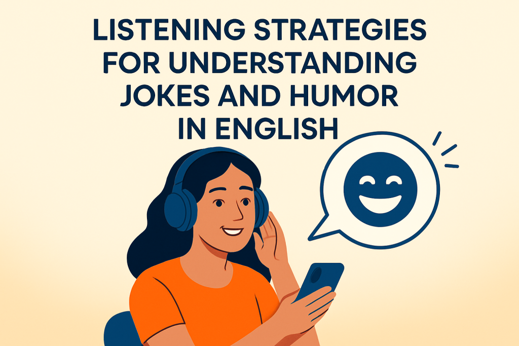 Listening Strategies for Understanding Jokes and Humor in English