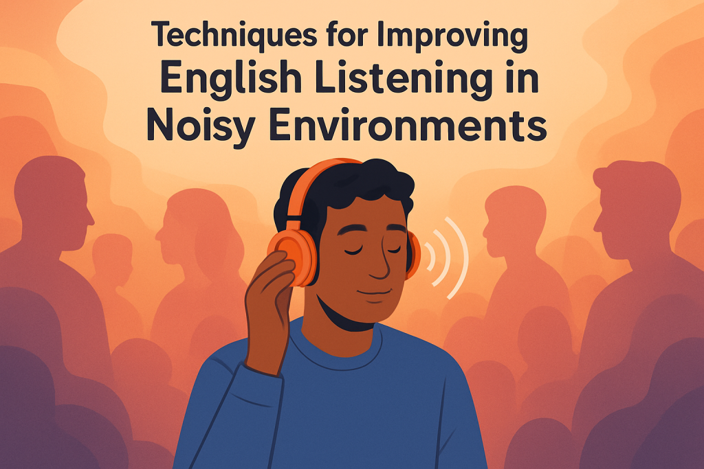 Techniques for Improving English Listening in Noisy Environments – 5 ...