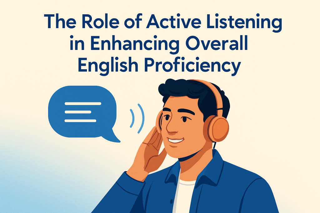 The Role of Active Listening in Enhancing Overall English Proficiency