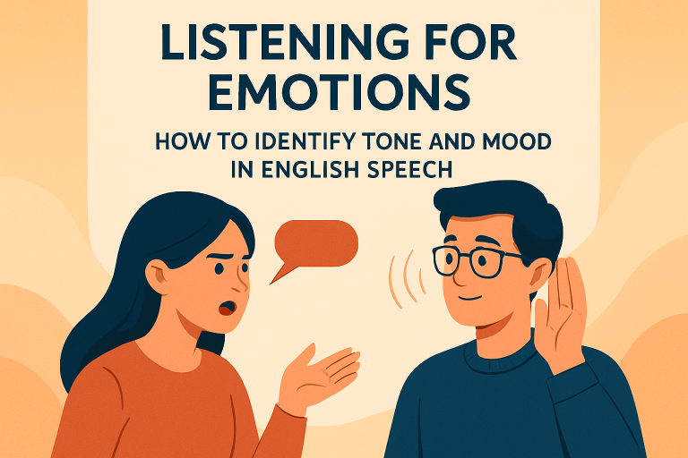 Listening for Emotions: How to Identify Tone and Mood in English Speech