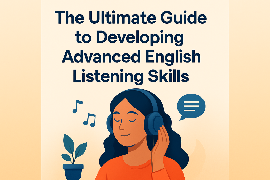 The Ultimate Guide to Developing Advanced English Listening Skills