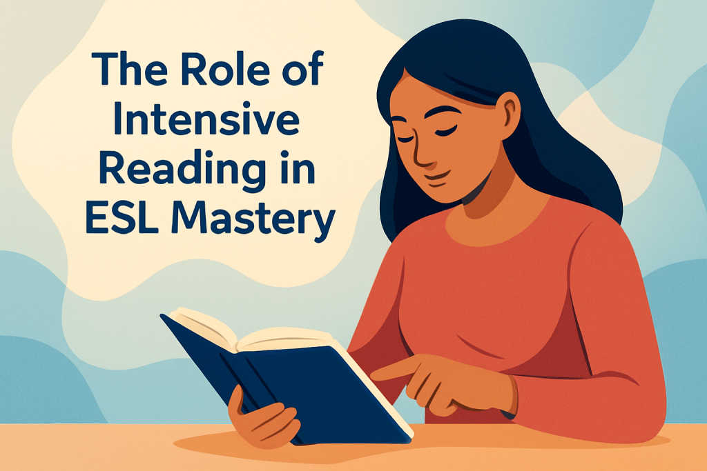 The Role of Intensive Reading in ESL Mastery – 5 Minute English