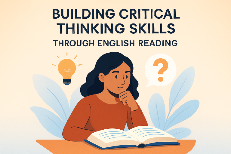 Building Critical Thinking Skills Through English Reading