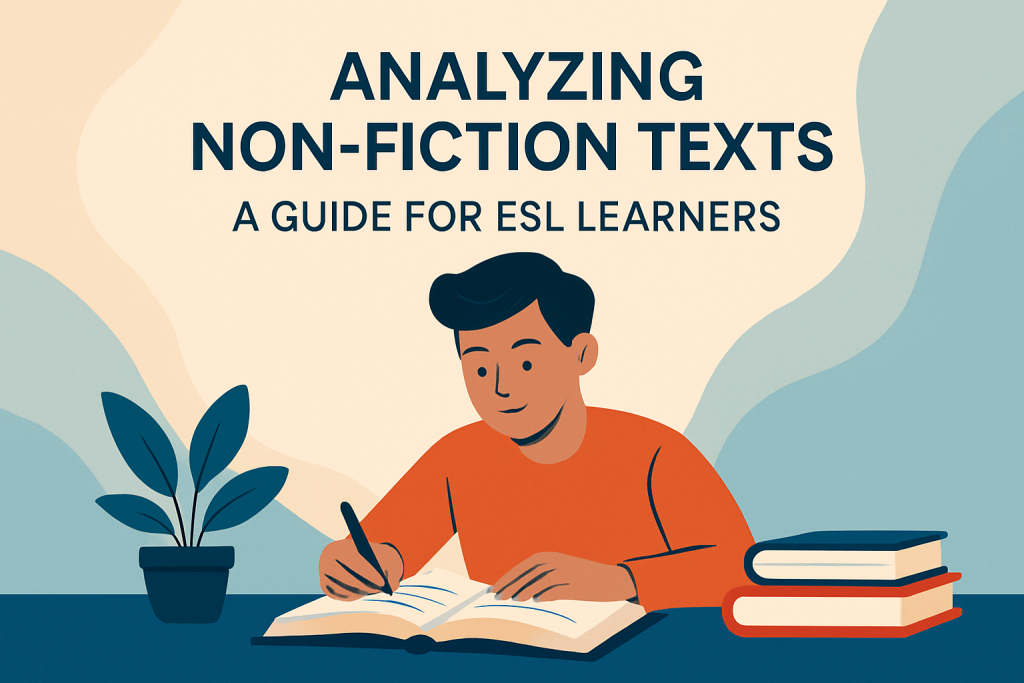 Analyzing Non-Fiction Texts: A Guide for ESL Learners – 5 Minute English