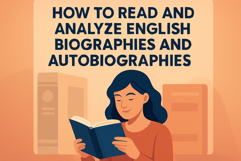 How to Read and Analyze English Biographies and Autobiographies – 5 ...