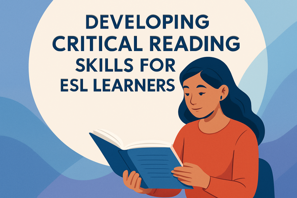 Developing Critical Reading Skills for ESL Learners – 5 Minute English