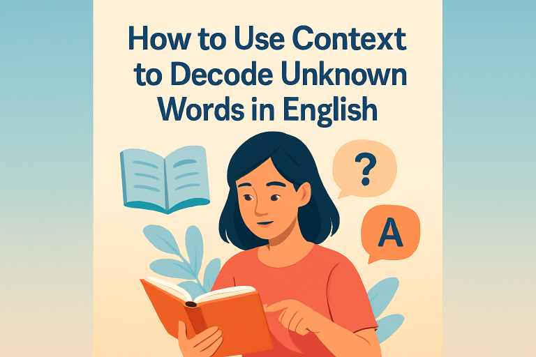 How to Use Context to Decode Unknown Words in English