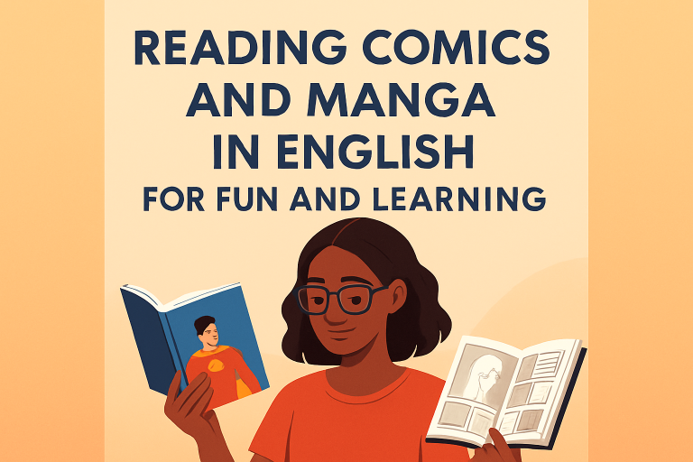 Reading Comics and Manga in English for Fun and Learning
