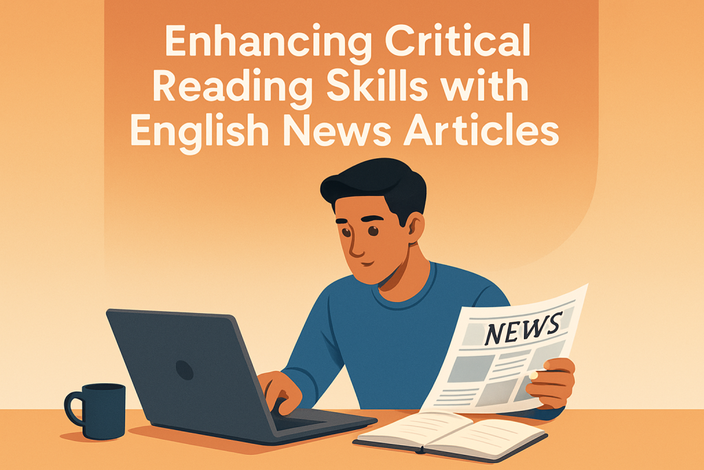 Enhancing Critical Reading Skills with English News Articles