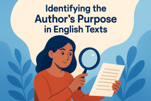 Identifying the Author’s Purpose in English Texts