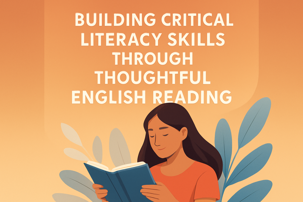 Building Critical Literacy Skills Through Thoughtful English Reading ...