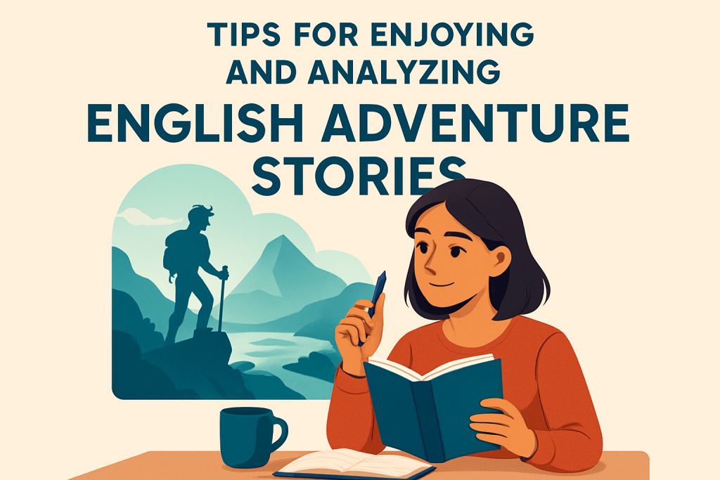 Tips for Enjoying and Analyzing English Adventure Stories – 5 Minute ...