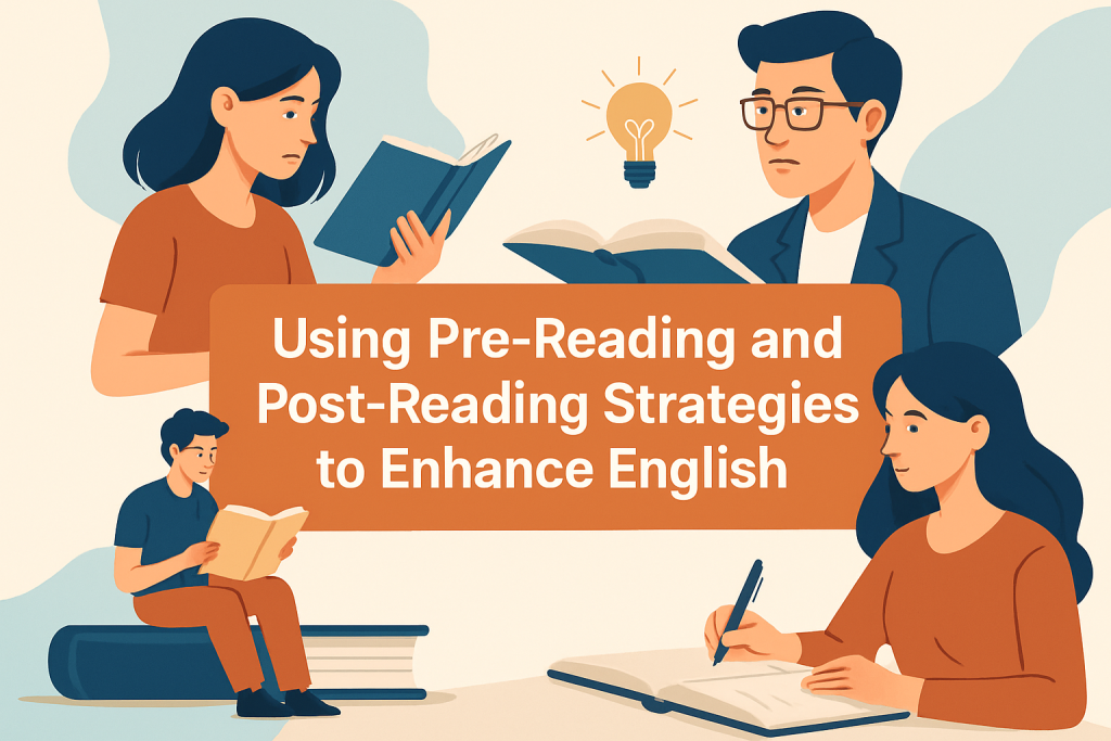 Using Pre-Reading and Post-Reading Strategies to Enhance English
