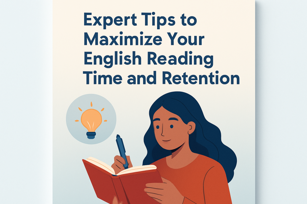 Expert Tips to Maximize Your English Reading Time and Retention