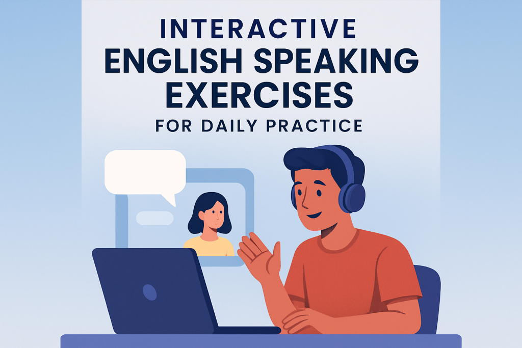 Interactive English Speaking Exercises for Daily Practice – 5 Minute ...