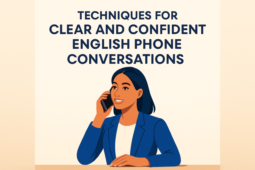 Techniques for Clear and Confident English Phone Conversations